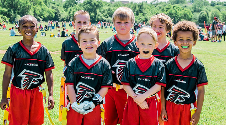 YMCA Co-Ed Flag Football for Boys and Girls Ages 6+ near Franklin, TN